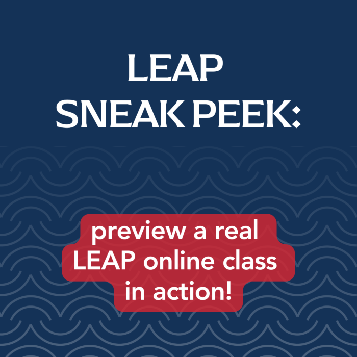 LEAP Sneak Peek: Biology SP24 | Saint Mary's College